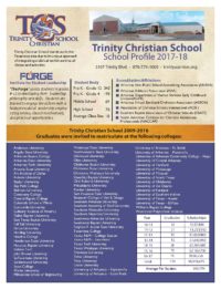 School Profile – Trinity Warriors